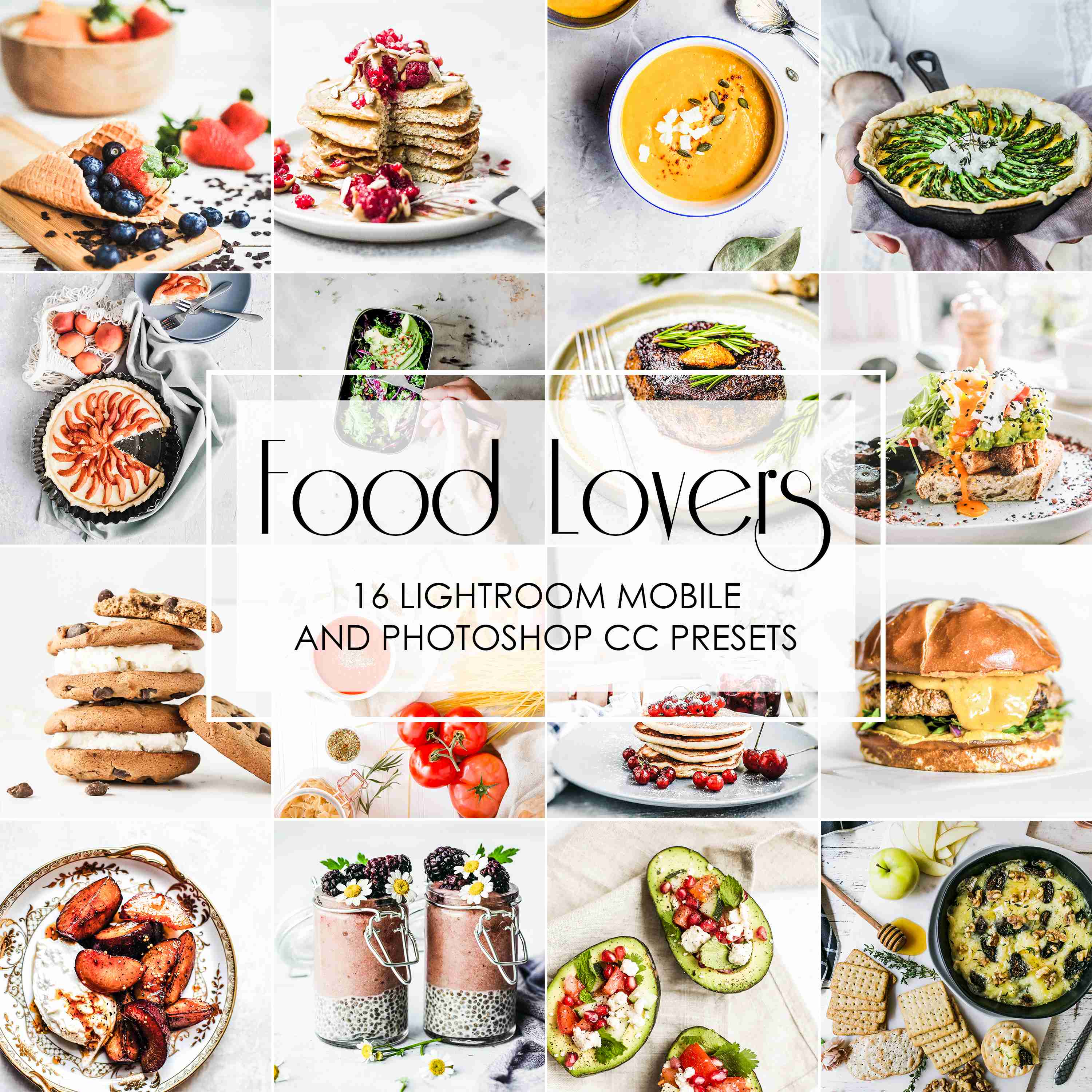 Food Lovers - Food Presets, Lightroom Presets, Presets For Instagram ...