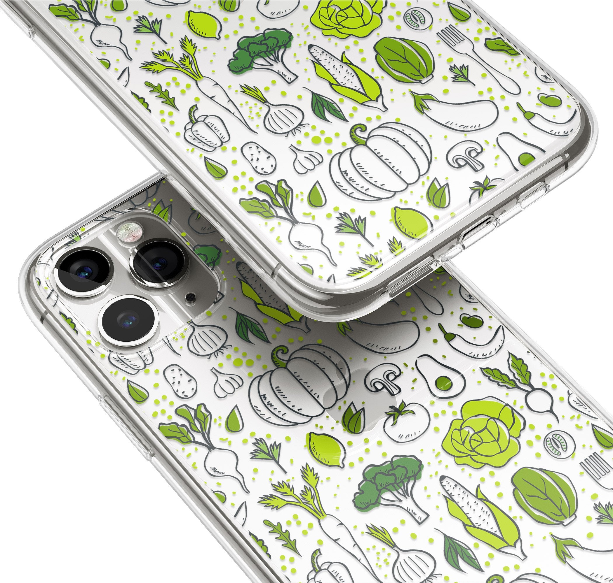 Veggie Salad - Vegan Print iPhone Case, Funny Fresh Vegetables Case ...