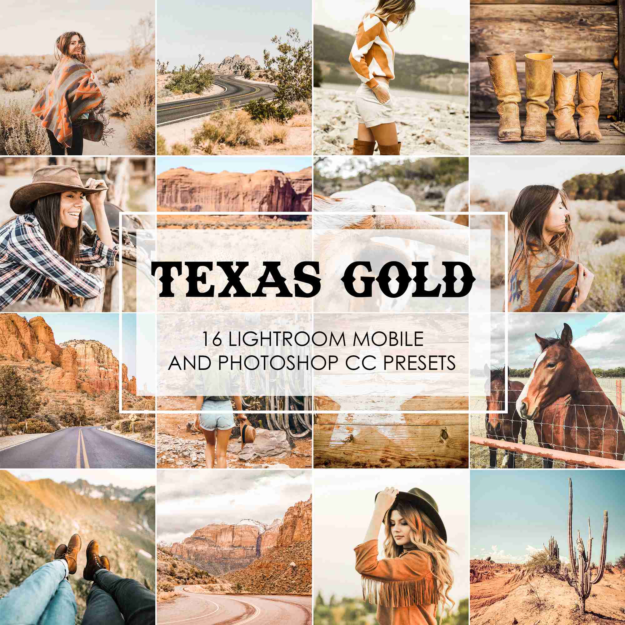Texas Gold - Summer Presets, California Presets, Orange Airy Presets ...