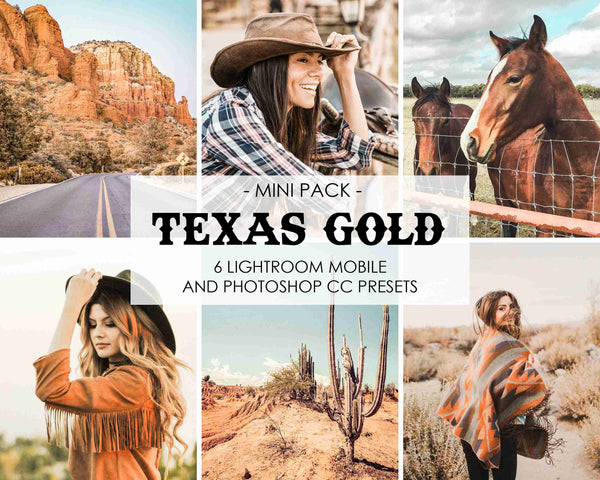 Texas Gold - California Presets, Orange Presets, Summer Presets – Art ...